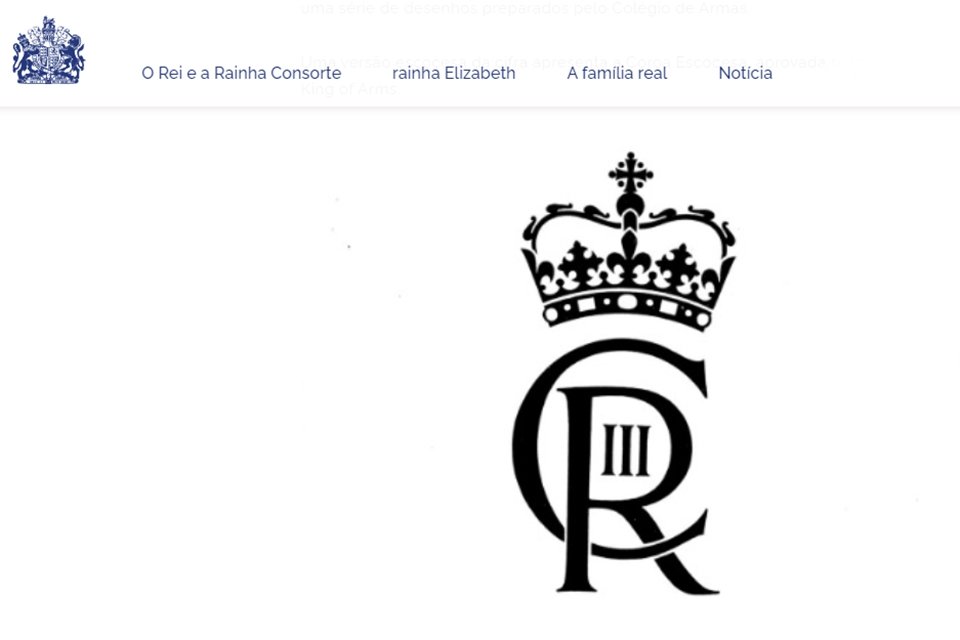 “Deus salve o rei”: Palácio de Buckingham revela insígnia de Charles ...