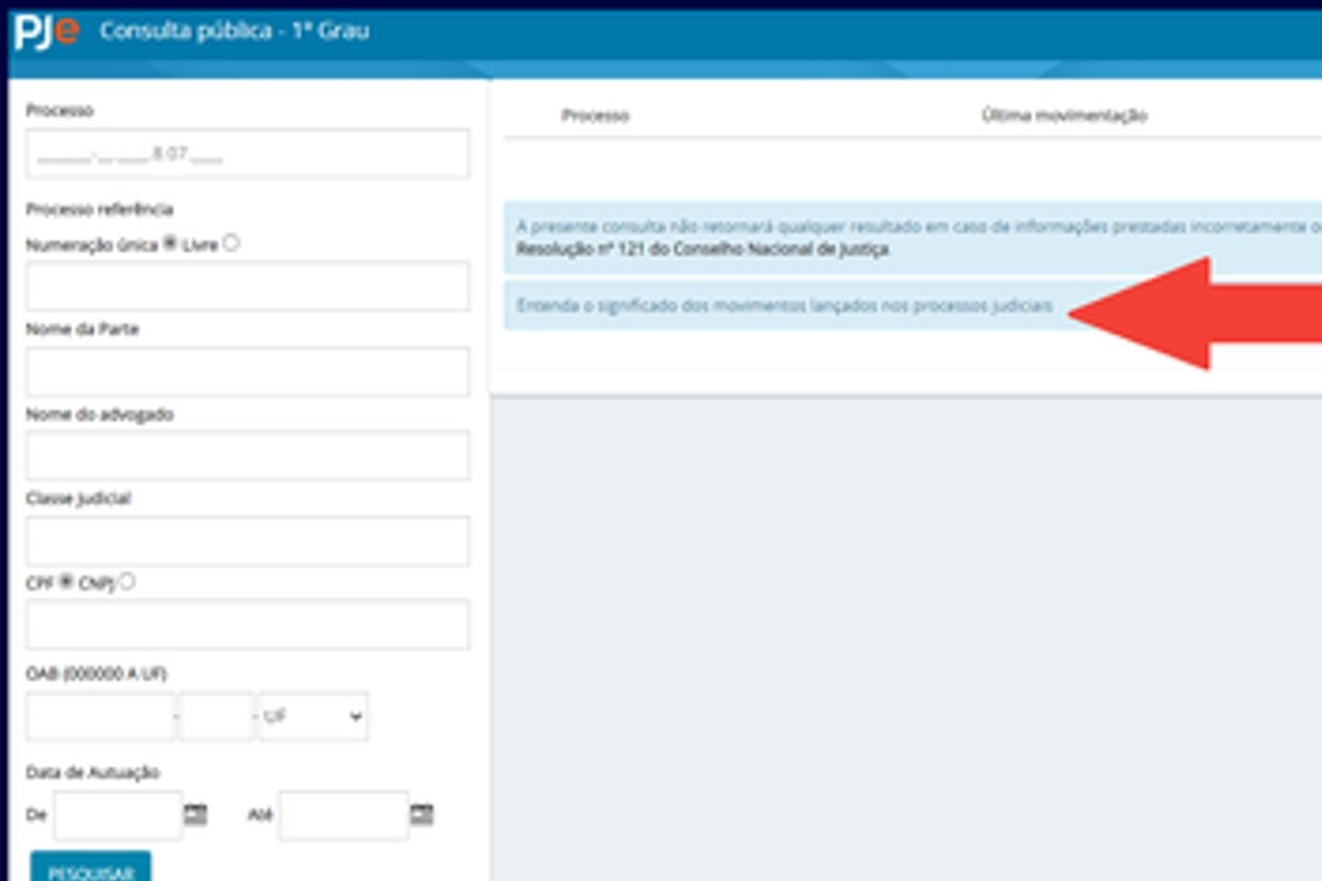 TJDFT lança “dicionário dos processos” na página inicial do PJE ...