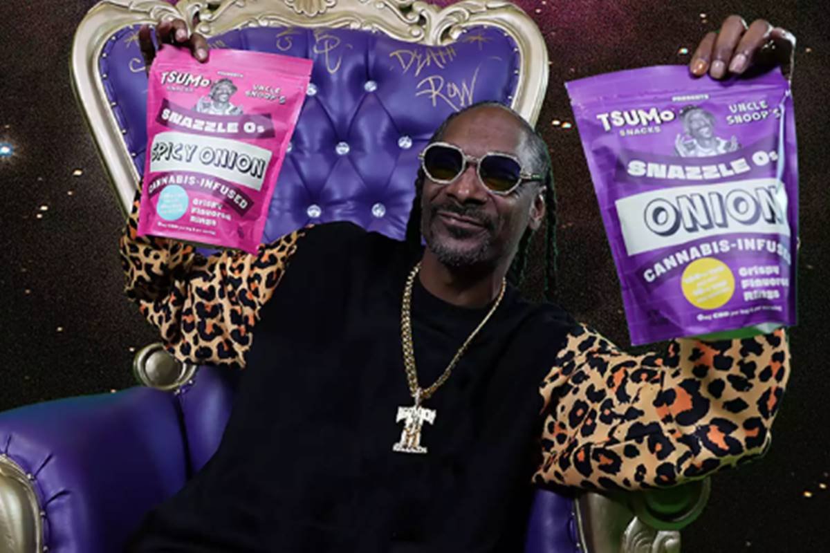 Snoop Dogg lança petisco com THC, princípio ativo da maconha | Metrópoles