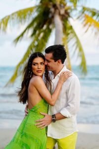 Tatá Canhedo e Diego Pessoa iniciam as comemorações do casamento ...