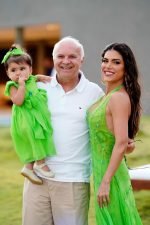 Tatá Canhedo e Diego Pessoa iniciam as comemorações do casamento ...