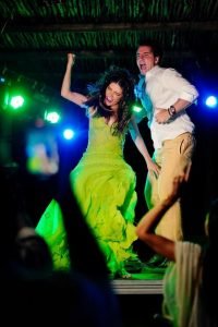 Tatá Canhedo e Diego Pessoa iniciam as comemorações do casamento ...