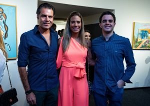 Coquetel marca lançamento da exposição de arte de José Maciel | Metrópoles