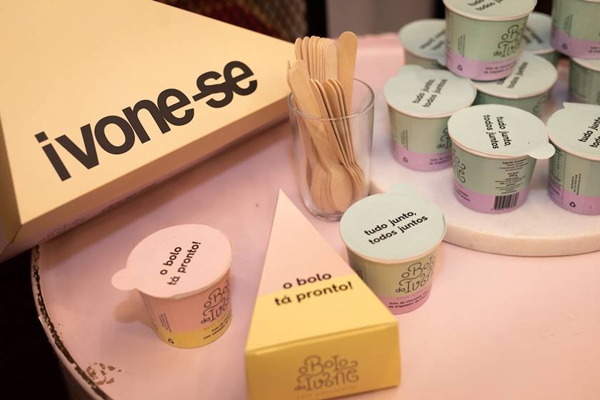 Bolo da Ivone e Dane-se lançam collab em evento | Metrópoles