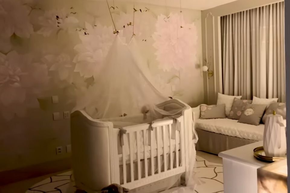 Decoração de ouro: o quarto da nova filha de Virginia e Zé Felipe ...
