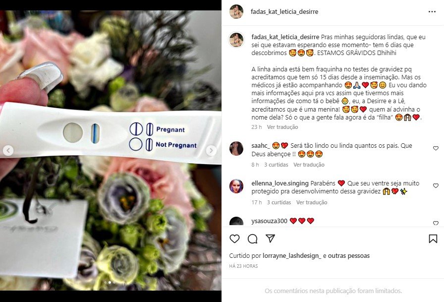 Kat Torres anuncia gravidez após ser acusada de tráfico humano | Metrópoles