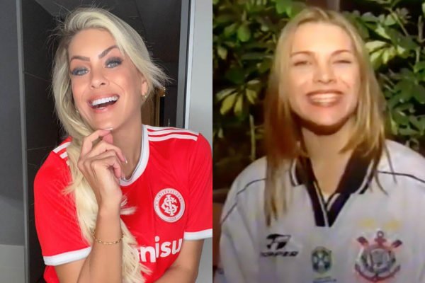 Colorada? Web resgata vídeo de Renata Fan torcendo pelo Corinthians ...