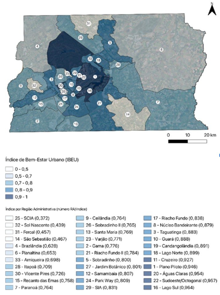 Sudoeste, SIA e Plano têm os melhores índices de mobilidade do DF ...