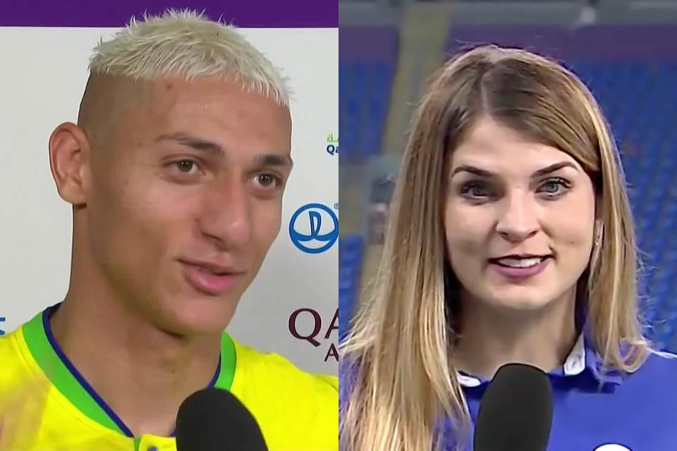 Repórter é atacada por pergunta a Richarlison após vitória na Copa | Metrópoles