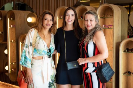 Janaina Ortiga lança coleção de óculos em evento na Tecnótica | Metrópoles