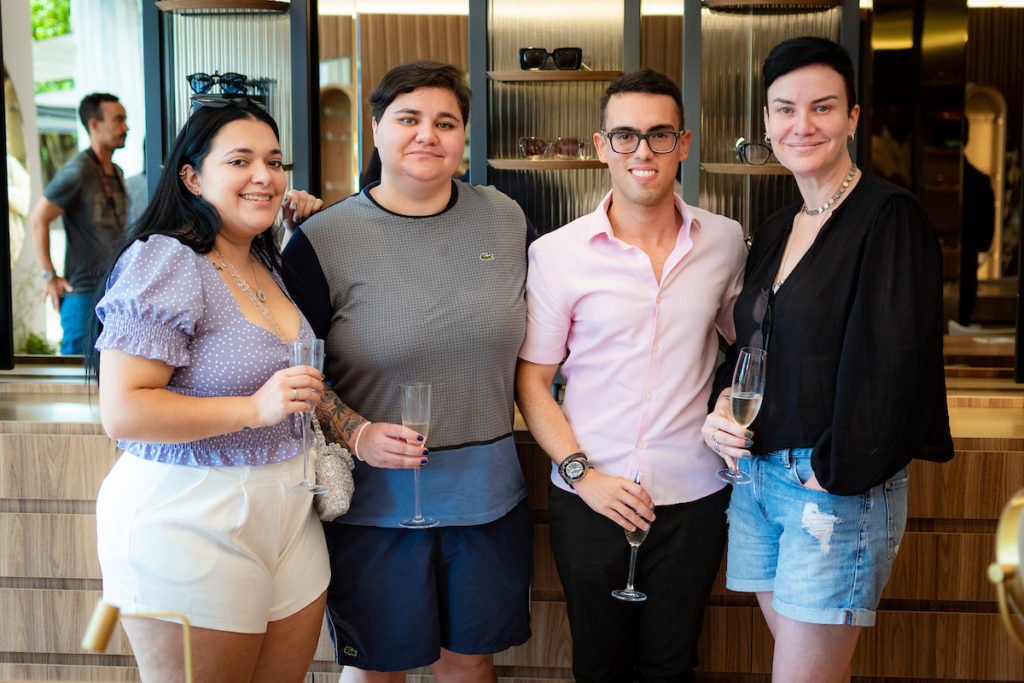 Janaina Ortiga lança coleção de óculos em evento na Tecnótica | Metrópoles