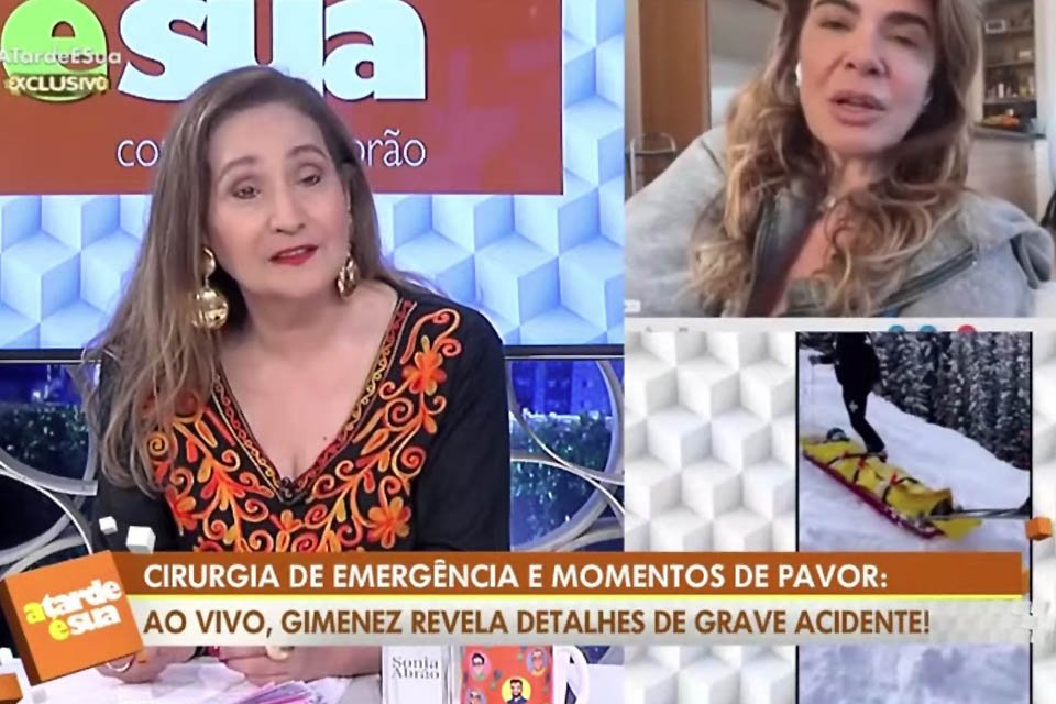 Luciana Gimenez detalha recuperação e quer esquiar após acidente ...
