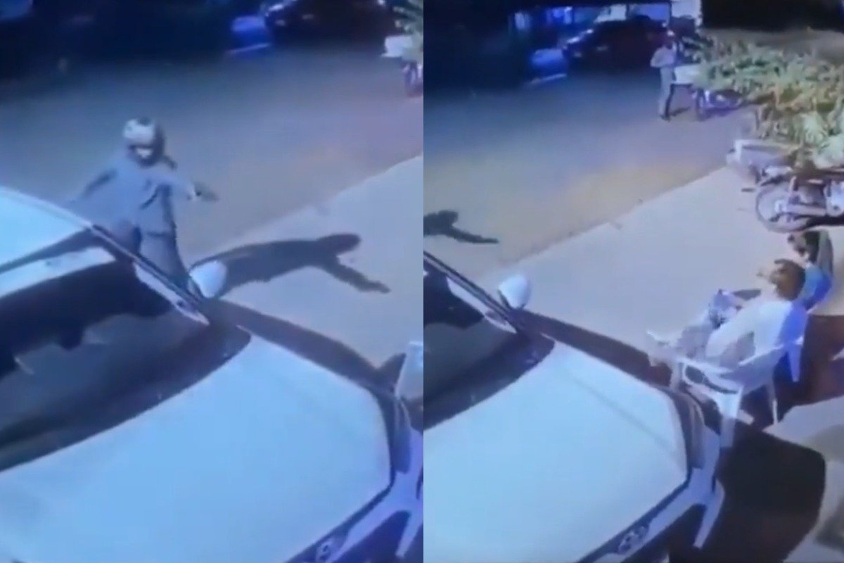 Vídeo Advogado Paraguaio é Alvejado Com 15 Tiros Na Frente De Casa