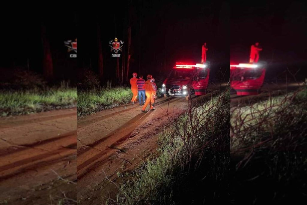 Homem leva pancada na cabeça, aciona bombeiros e é resgatado na Flona ...