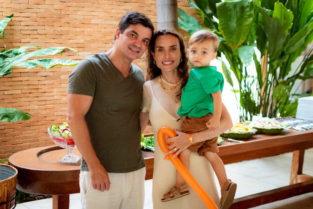 Duda Portella e Juliano Amorim celebram os 3 anos do caçula, Joaquim ...