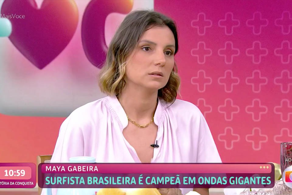 Maya Gabeira reconhece grosseria no Mais Você: “Clima desagradável ...