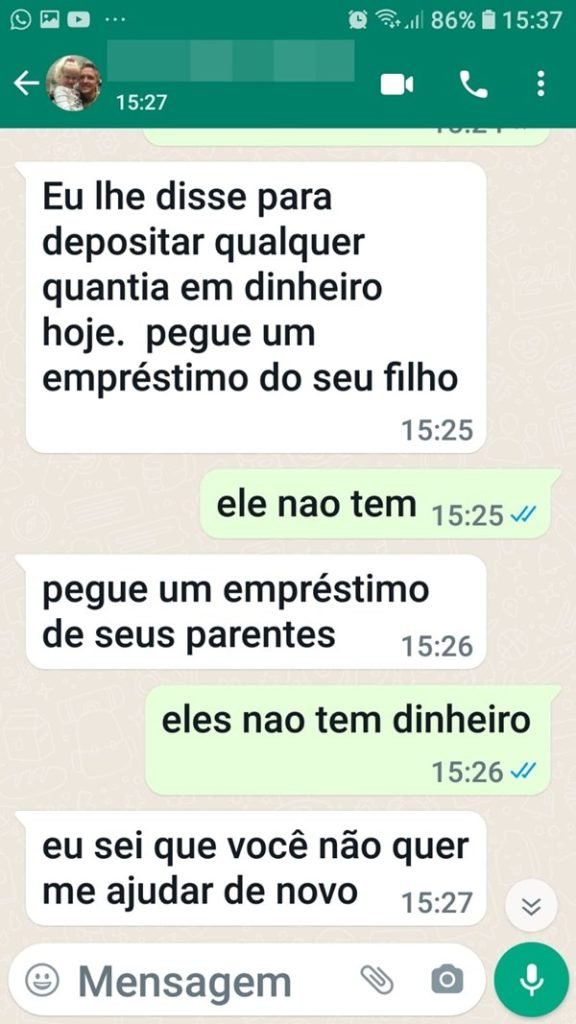 Veja mensagens trocadas entre general fake do amor e servidora do DF | Metrópoles