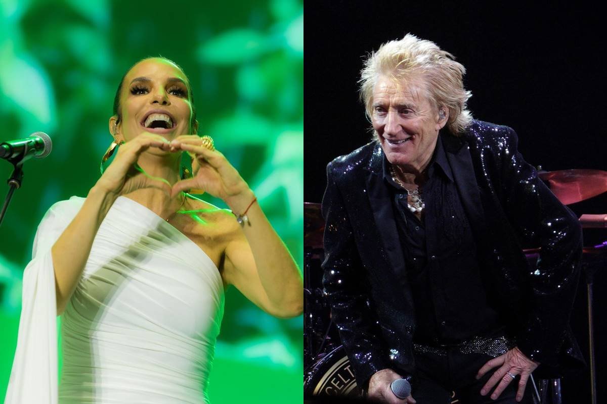 Ivete Sangalo e Rod Stewart cantarão juntos durante show em São Paulo ...