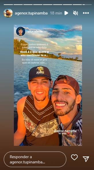 Ex do atual namorado de Agenor Tupinambá dá sua versão sobre “traição ...