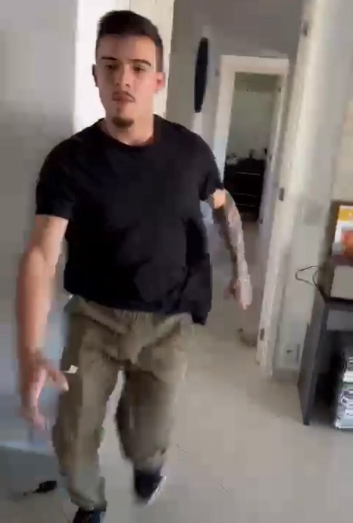 Vídeo mostra Thomaz Costa com faca durante discussão com Tati Zaqui ...