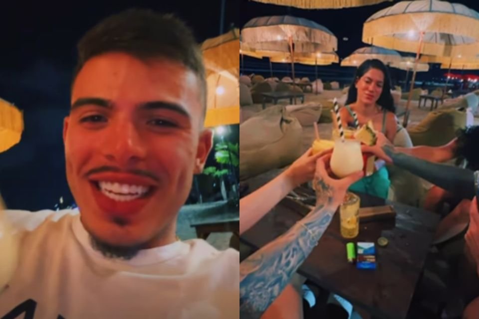 Após polêmicas, Thomaz Costa surge rodeado de mulheres em viagem ...