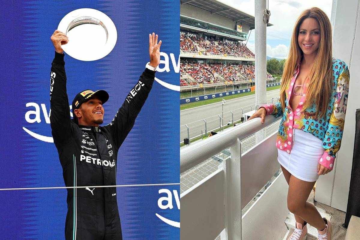 Shakira é clicada com Lewis Hamilton em meio a rumores de affair. Veja ...