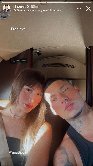 Filipe Ret assume namoro com influenciadora Agatha Sá: “Amor livre ...