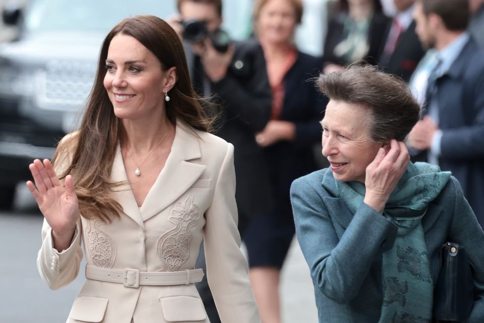 Em Evento Real Kate Quebrará Tradição Honrada Pela Princesa Anne