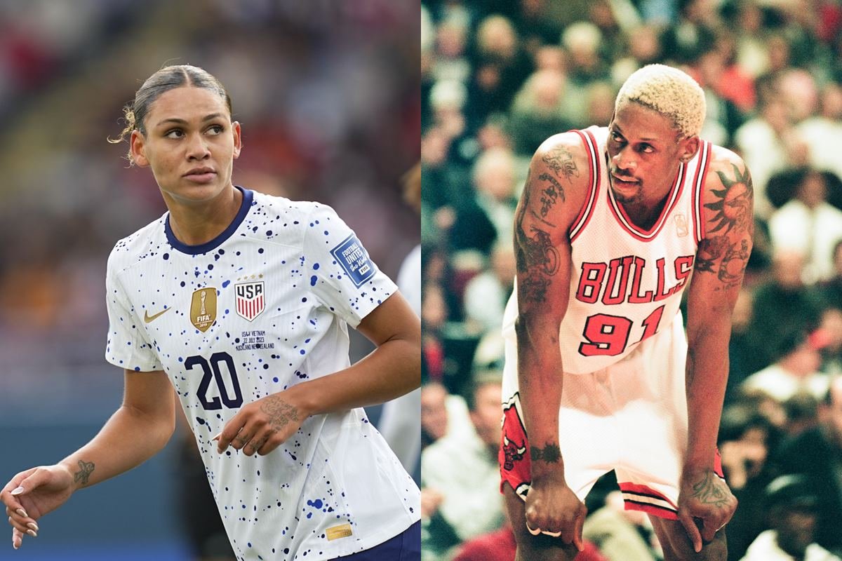 Jogadora da Seleção dos EUA é filha de Dennis Rodman, lenda da NBA ...