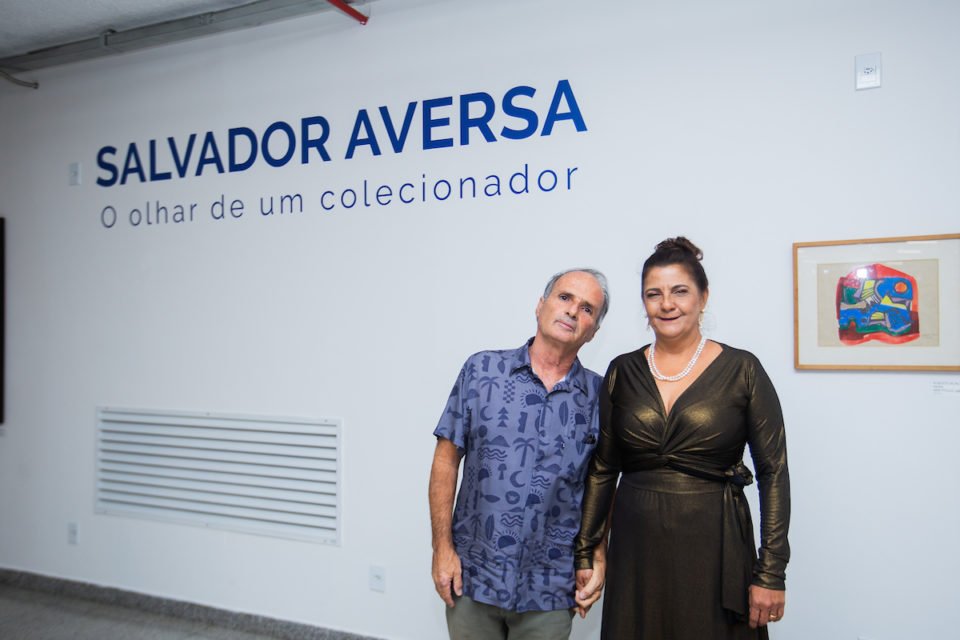 Coquetel marca a abertura da exposição Salvador Aversa no MAB | Metrópoles