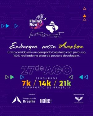 Com corridas em pista de aviões, Flying Run BSB 2023 será dia 27/8 ...