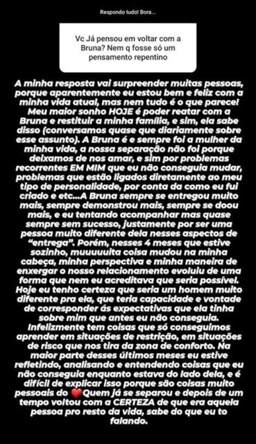 Lucas Lira se declara a Sunaika Bruna e revela desejo de reconciliação ... Lucas Lira se declara a Sunaika Bruna e revela desejo de reconciliação ...