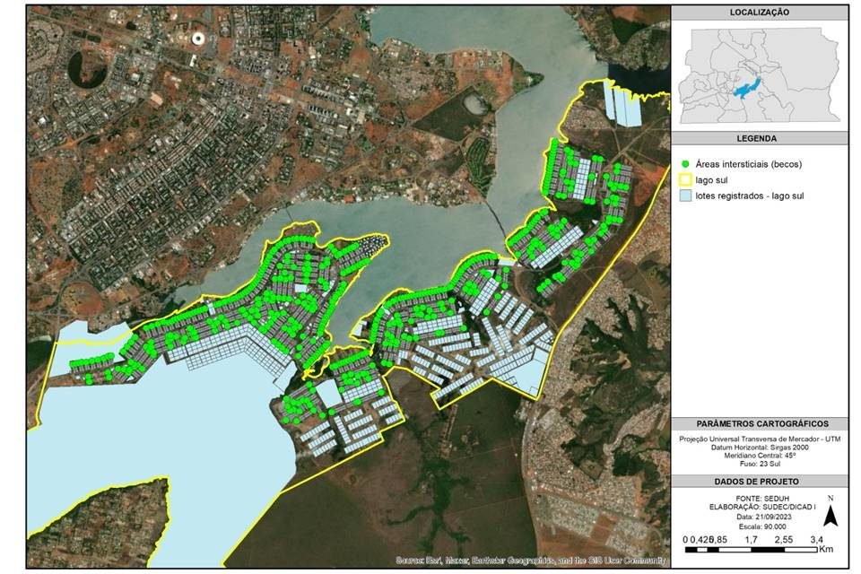 GDF sanciona lei que regulariza pontas de picolé dos Lagos Sul e Norte | Metrópoles