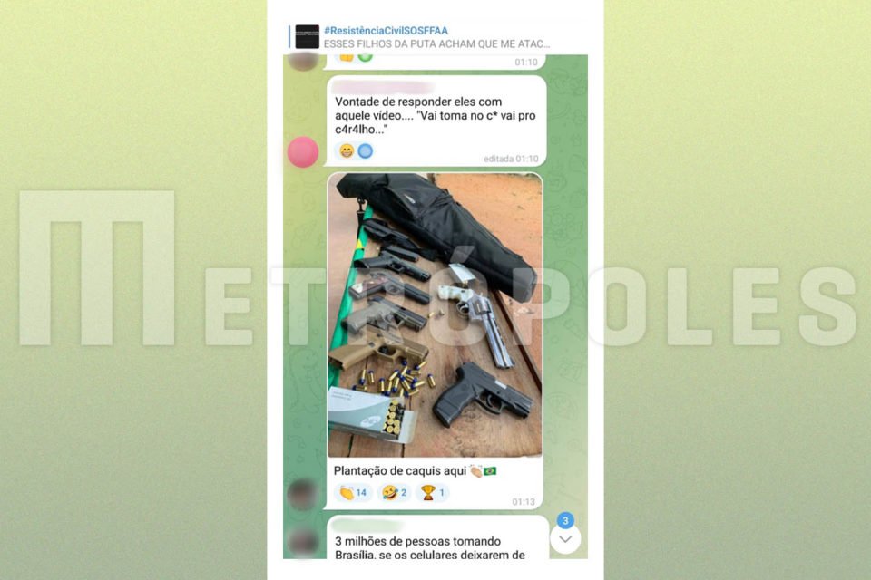 Veja prints de mensagens de grupo golpista de Ana Priscila Azevedo ...