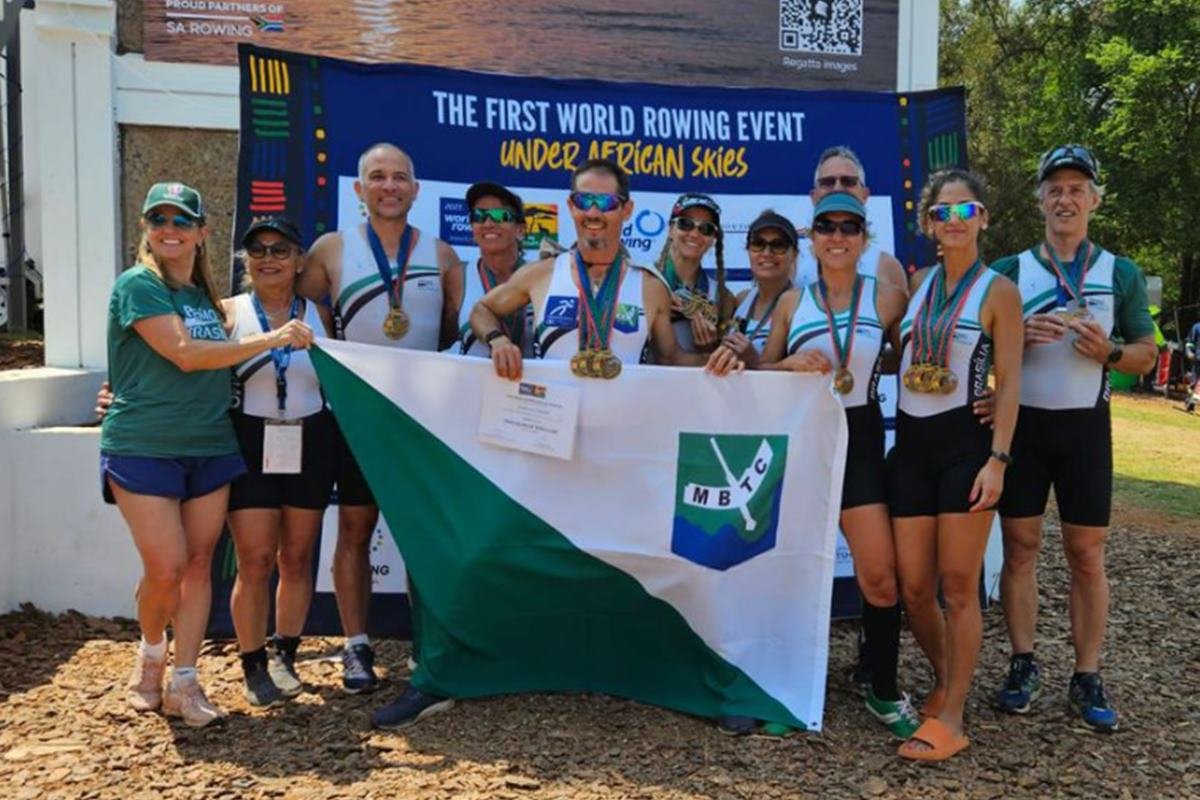 Com 47 medalhas, brasileiros se destacam em Mundial master de remo ...