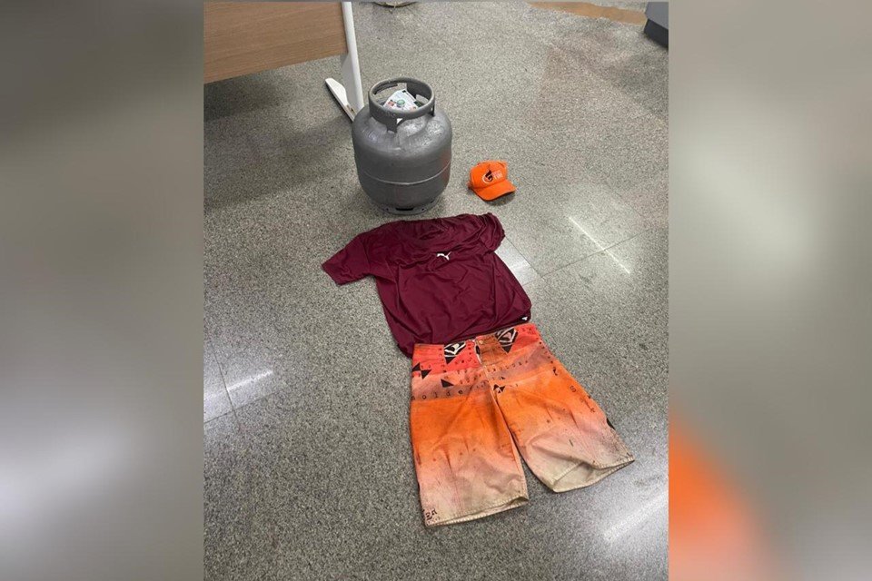 Vídeo: homem é preso após furtar botijão de gás no DF | Metrópoles
