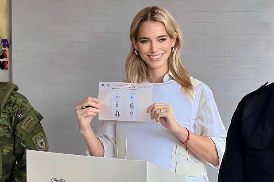 Conheça Lavinia Valbonesi, nova primeira-dama do Equador e TikToker ...