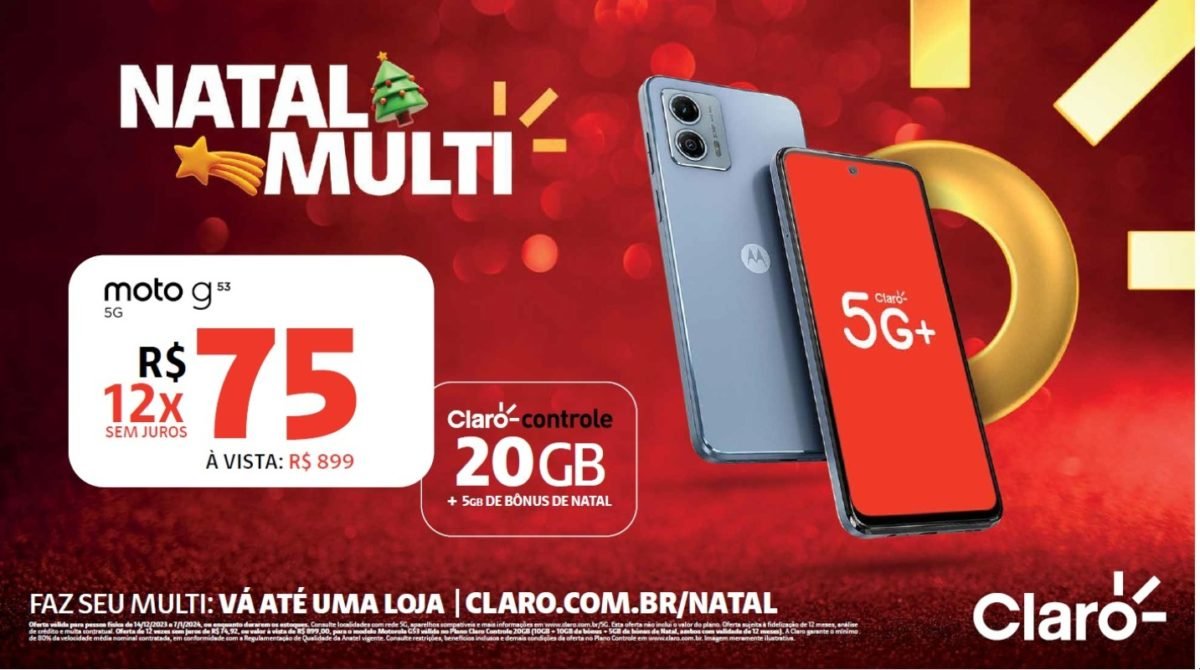Noite Feliz! Conecte-se neste Natal com as promoções da Claro | Metrópoles