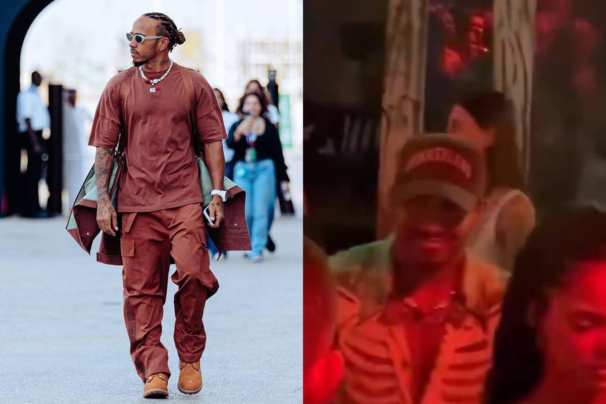 Lewis Hamilton passa Réveillon na Bahia com modelo brasileira | Metrópoles