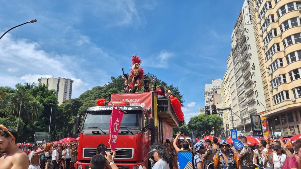 Blocos LGBT colorem ruas de São Paulo com público diverso e animado ...