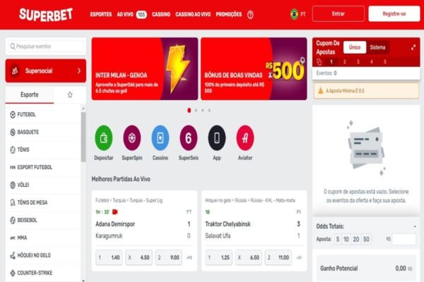Superbet apostas: veja as opções para apostar na casa | Metrópoles