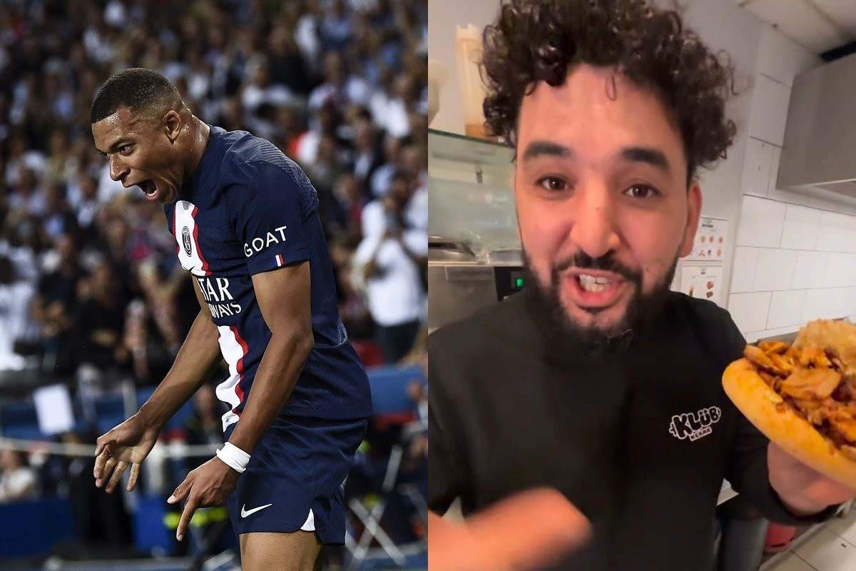 Mbappé processa lanchonete que comparou sanduíche com sua cabeça ...