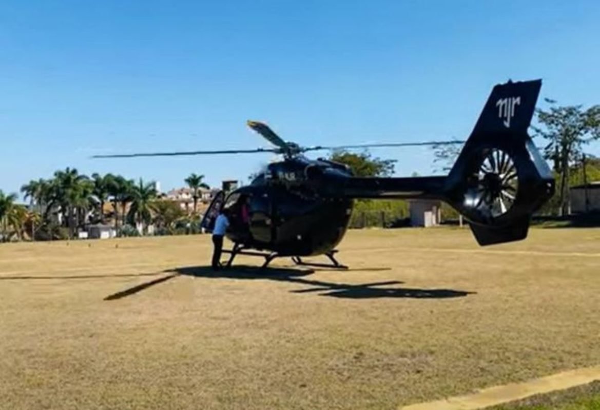 Impedido de voar, helicóptero de Neymar já levou treinador da Seleção ...